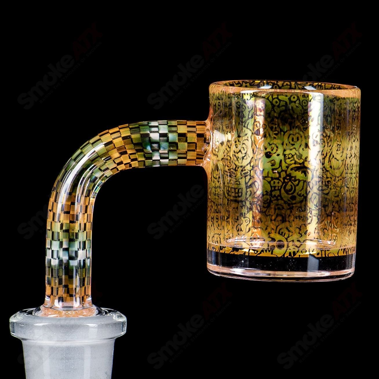 14/90 Binary Banger Collab by Trevy Metal x Quave x Mothership Glass