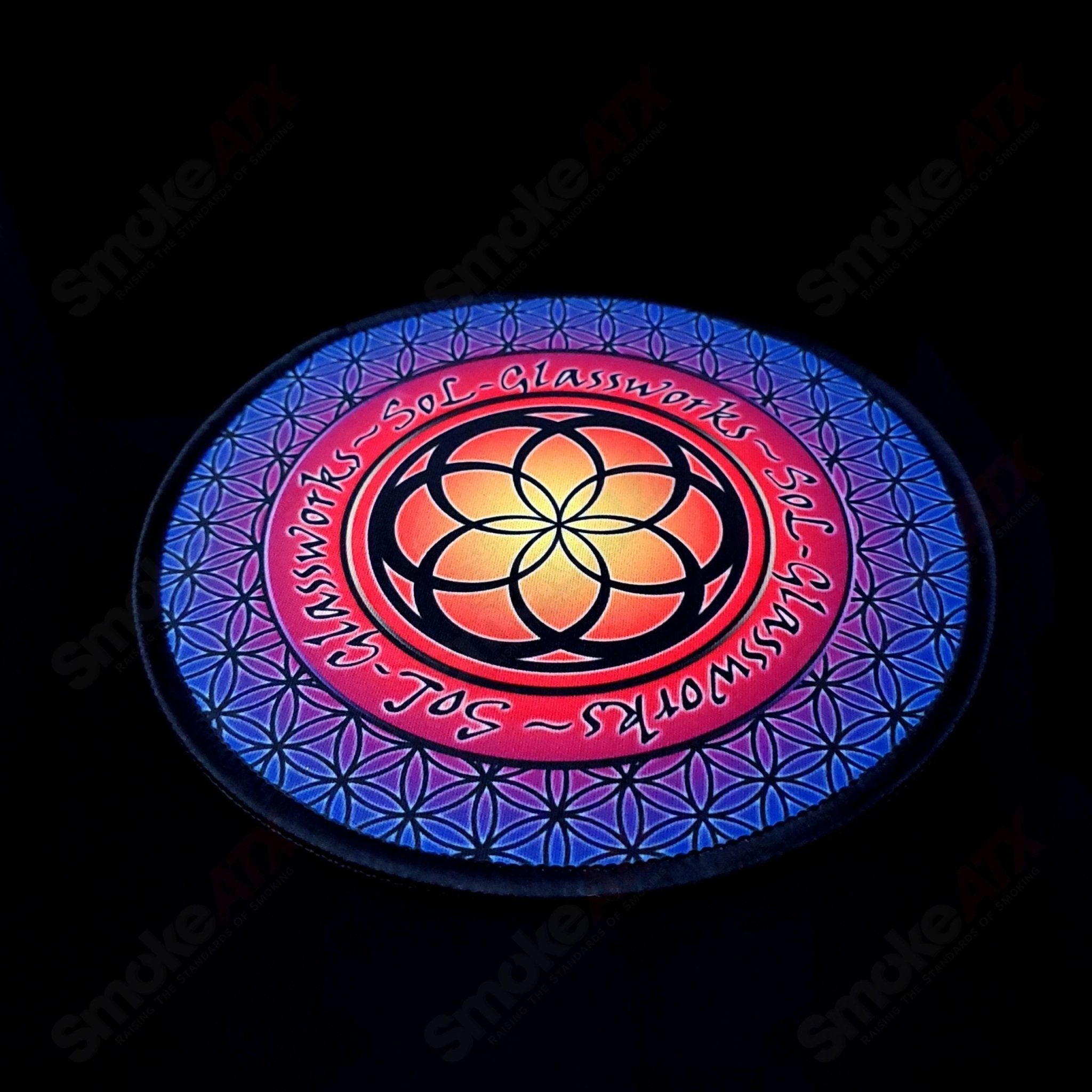 SOL Glassworks Piece Mat (Sunburst)