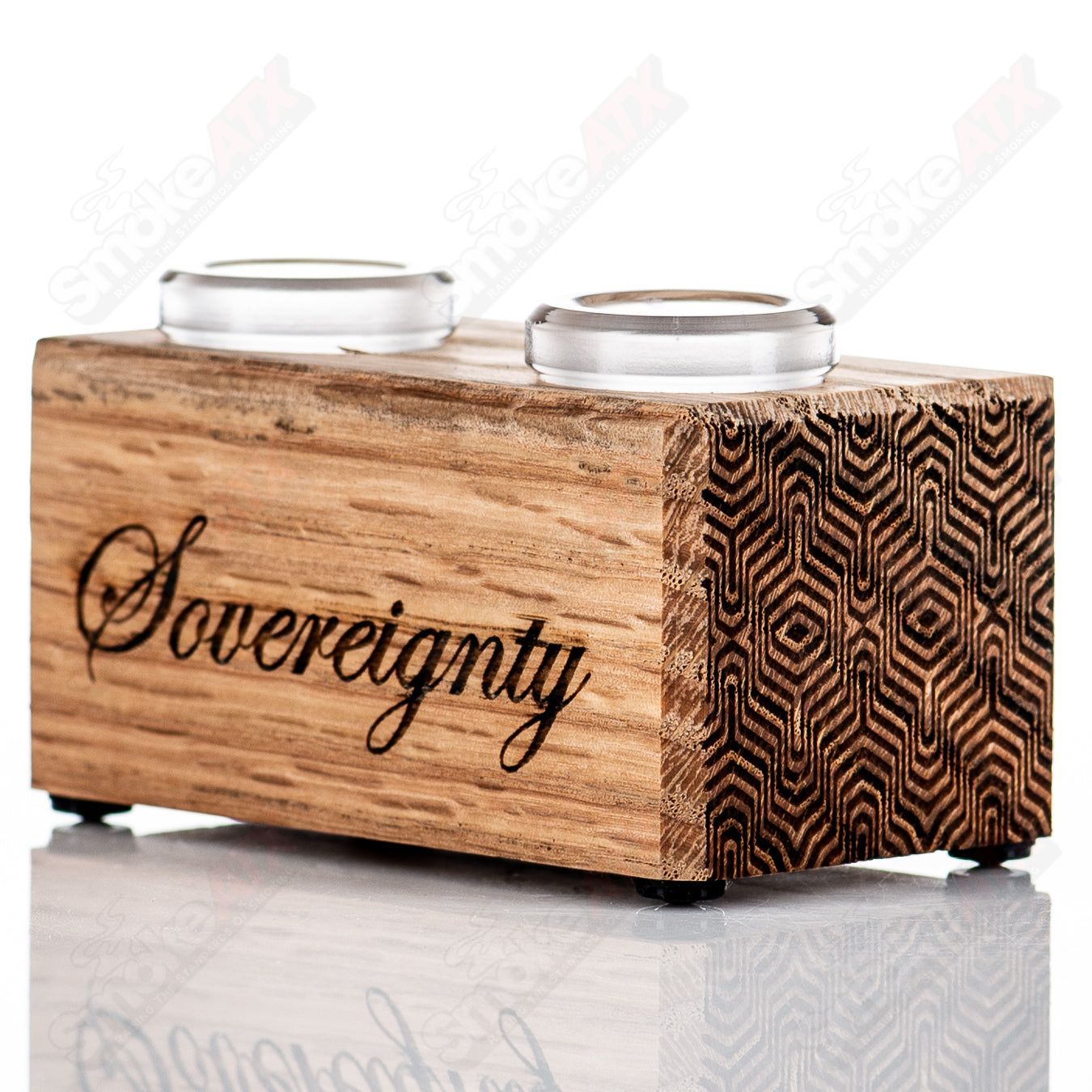 Red Oak 2-Hole Slide Stand Mech Pattern Sovereignty