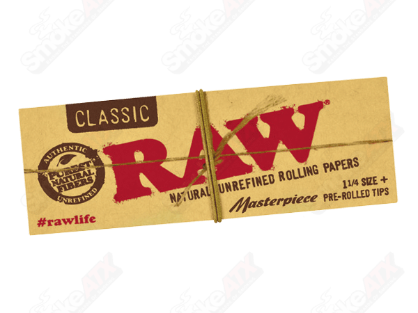 1 1/4 Classic Masterpiece Papers Raw | Smoke ATX