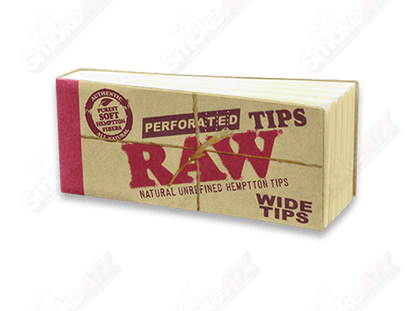Perforated Wide Tips Raw
